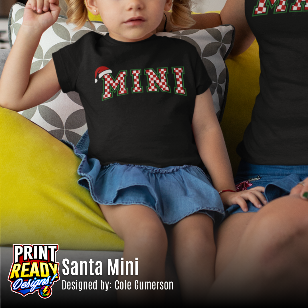 Print Ready Santa Mini